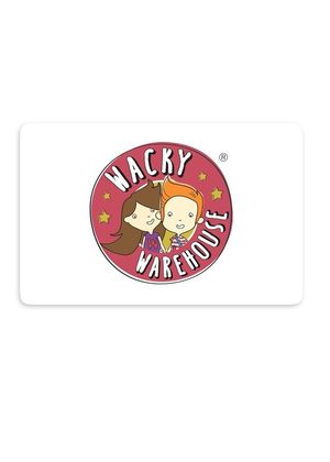 Buy Wacky Warehouse 100 GBP gift card at a cheaper price