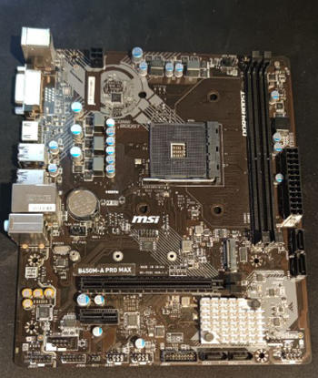 Pirkti MSI B450M PRO-M2 MAX AMD B450 Micro ATX DDR4 AM4 1 x PCI-E x16 ...