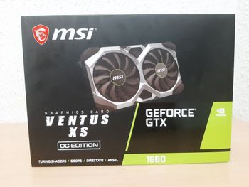 Comprar MSI GeForce GTX 1660 6 GB 1530-1830 Mhz PCIe x16 GPU