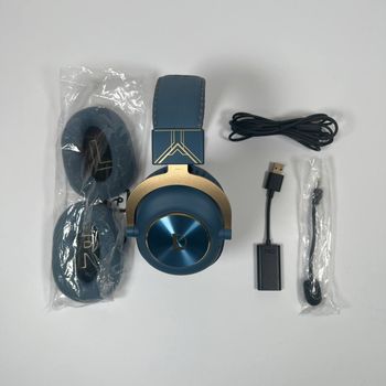 Comprar Logitech G PRO X Gaming Headset - Blue VO!CE - League of ...