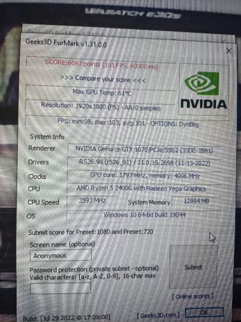 Pirkti Gigabyte GeForce GTX 1070 8 GB 1670-1898 Mhz PCIe x16 GPU