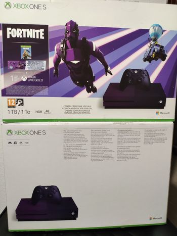Comprar Caja Xbox One S Edición Limitada Fortnite