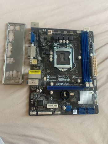 Pirkti ASRock H61M-DGS Intel H61 Micro ATX DDR3 LGA1155 1 x PCI-E x16 ...