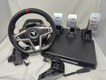 Comprar Thrustmaster T248 steering wheel, vairas su pedalais, PS5, PS4, PC.