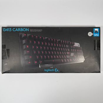 Pirkti Logitech G413 Carbon Backlit Mechanical Gaming Keyboard with USB ...