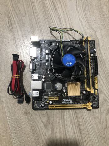 Acheter placa base asus h81m-r 1150 +4gb ram+celeron g1840