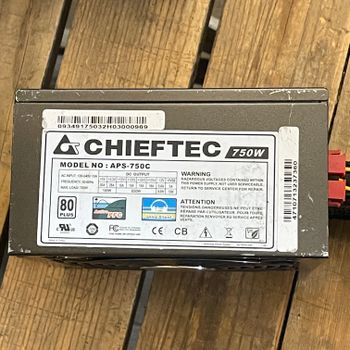 Pirkti CHIEFTEC APS-750C 750W Gpu Pcie 3x8 pin CPU 2x8 8 pin Tinka ...