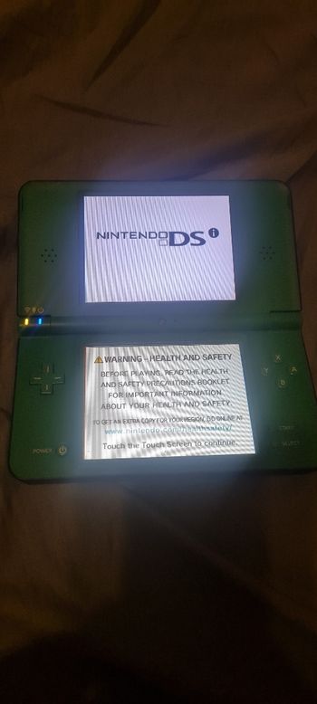 Pirkti Nintendo Dsi XL su pakroveju green