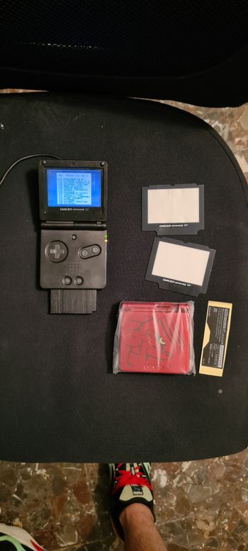 Comprar Gameboy Advance SP + Carcasa Pokemon + 2 Pantallas + 1 Juego de ...