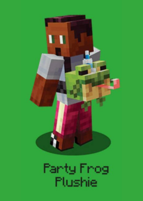 Buy Minecraft Party Frog Plushie Rare Skin Bedrock Edition (DLC ...