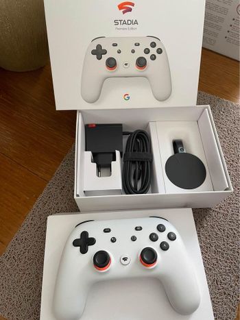 Comprar Pack manette Stadia + Google ChromeCast Ultra