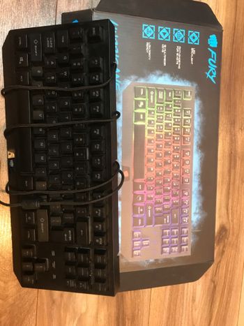 Comprar Rgb Fury Hurricane TKL Gaming Keyboard